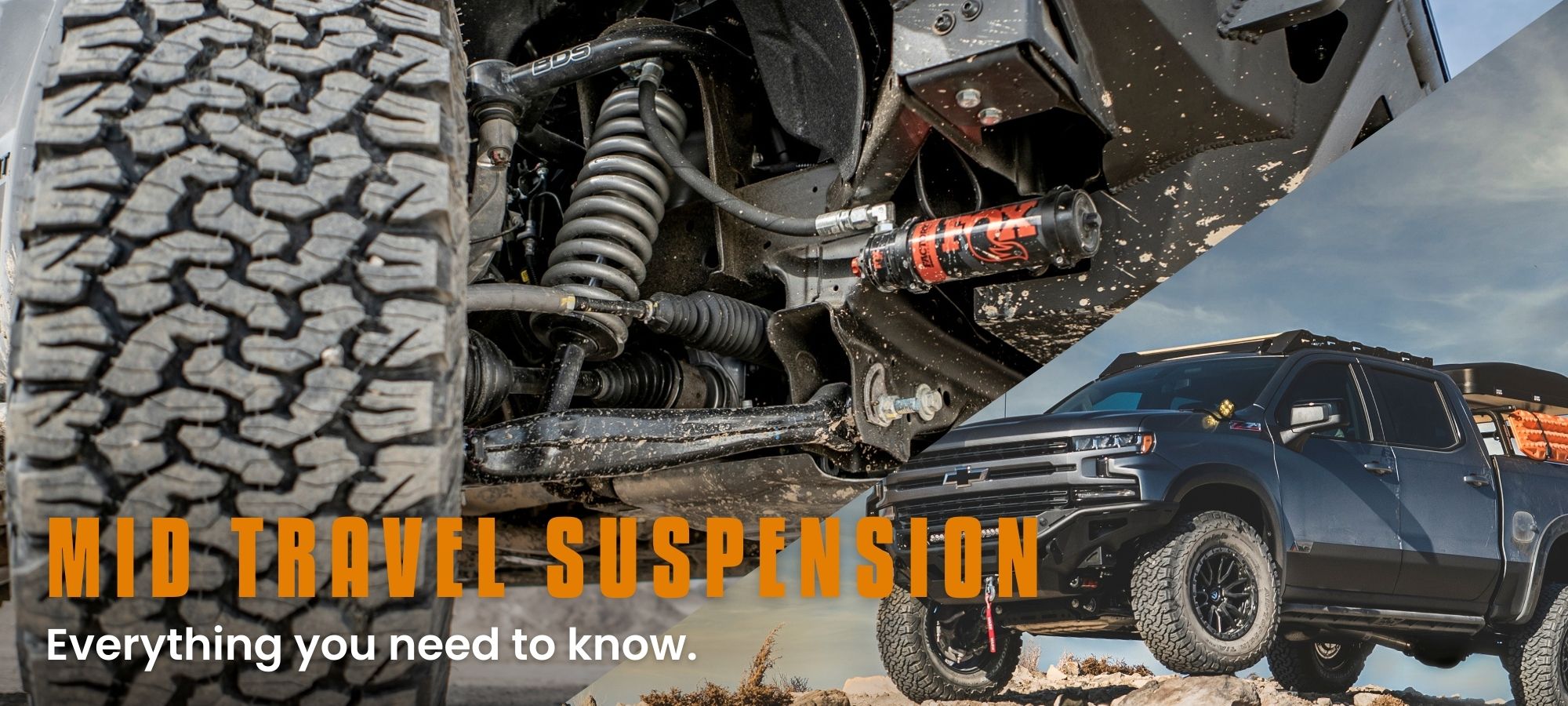Mid Travel Suspension Kits & Systems – BDS Suspension